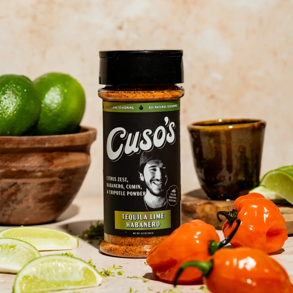 Cuso's Tequila Lime Habanero Seasoning - Keystone BBQ Supply