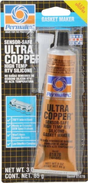 PERMATEX® ULTRA COPPER RTV 3.5OZ - Keystone BBQ Supply