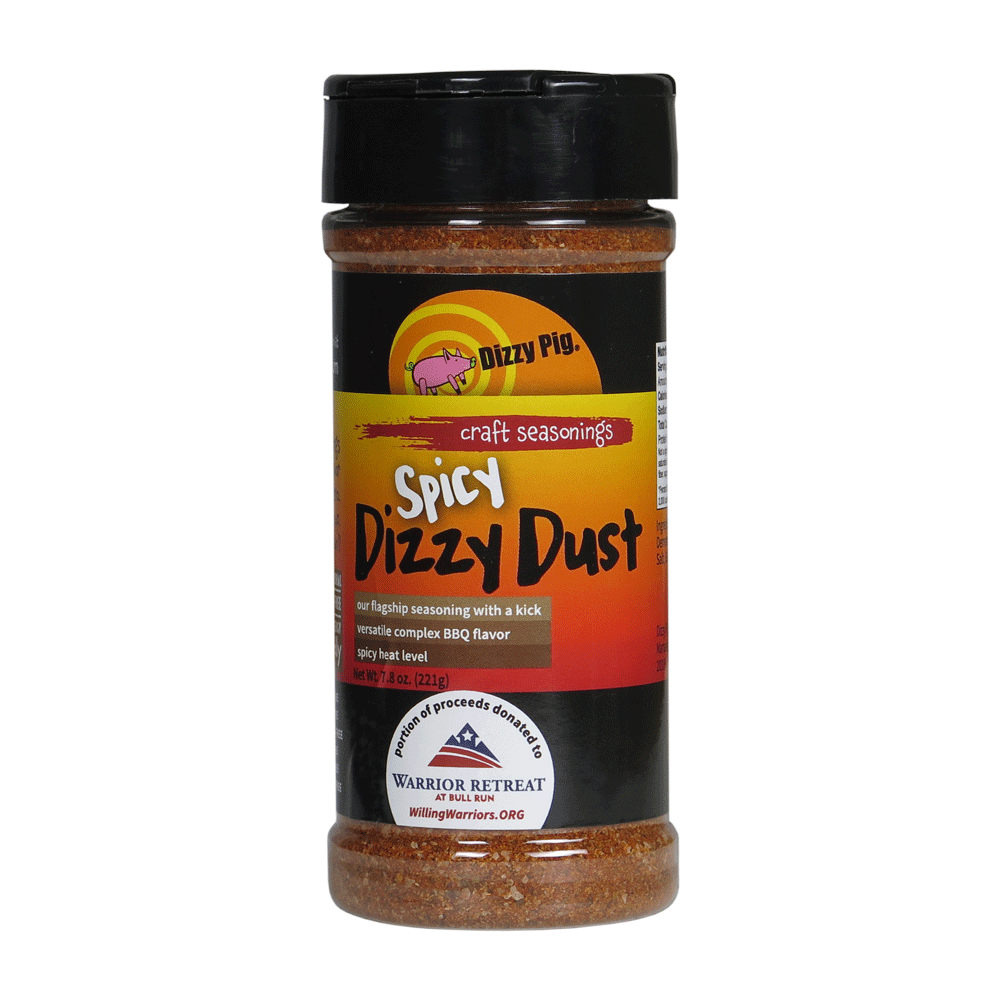 Dizzy Pig Spicy Dizzy Dust - Keystone BBQ Supply